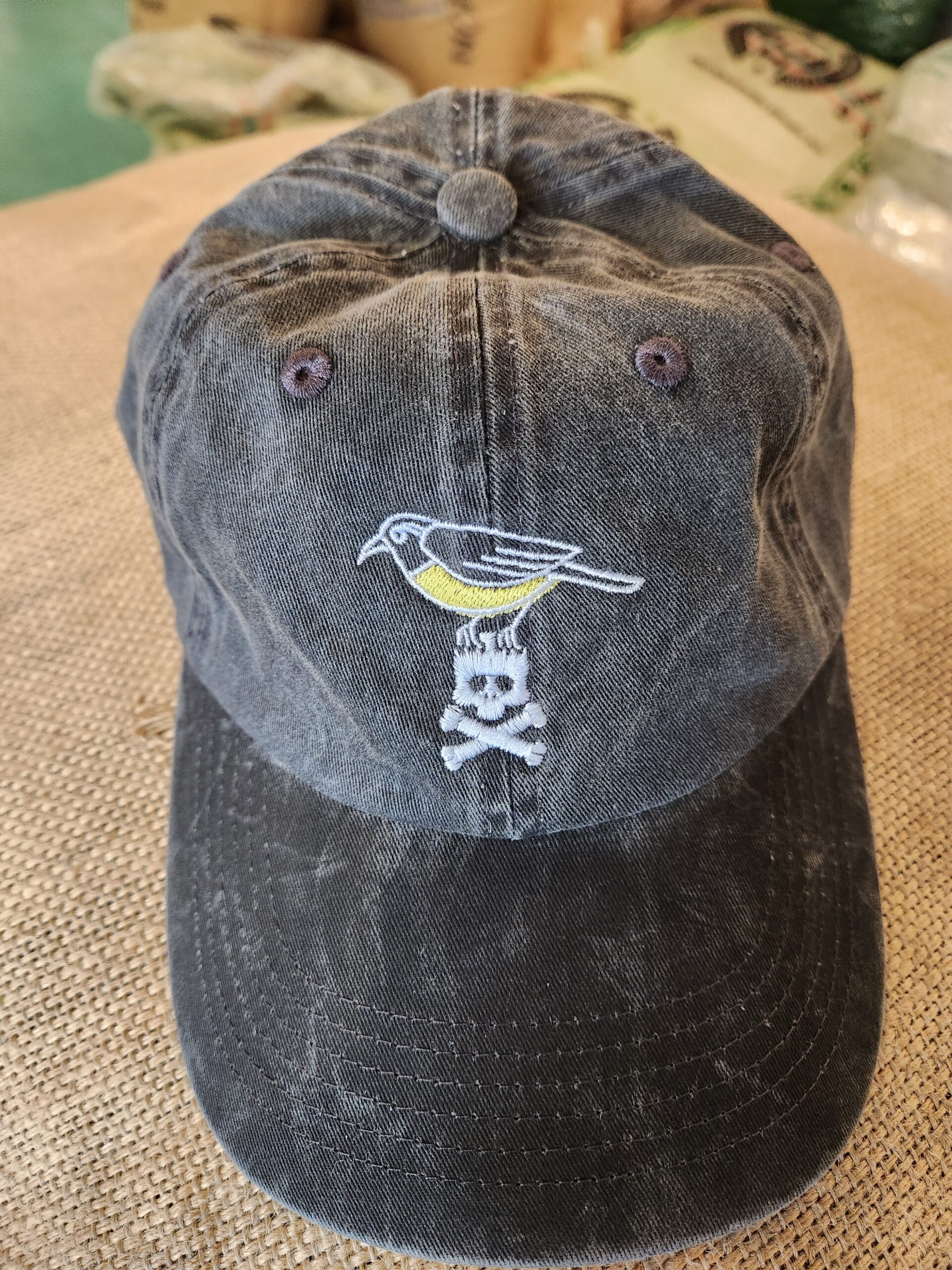 Virgin Islands Black Pirate Bird Hat - Virgin Islands Coffee Roasters